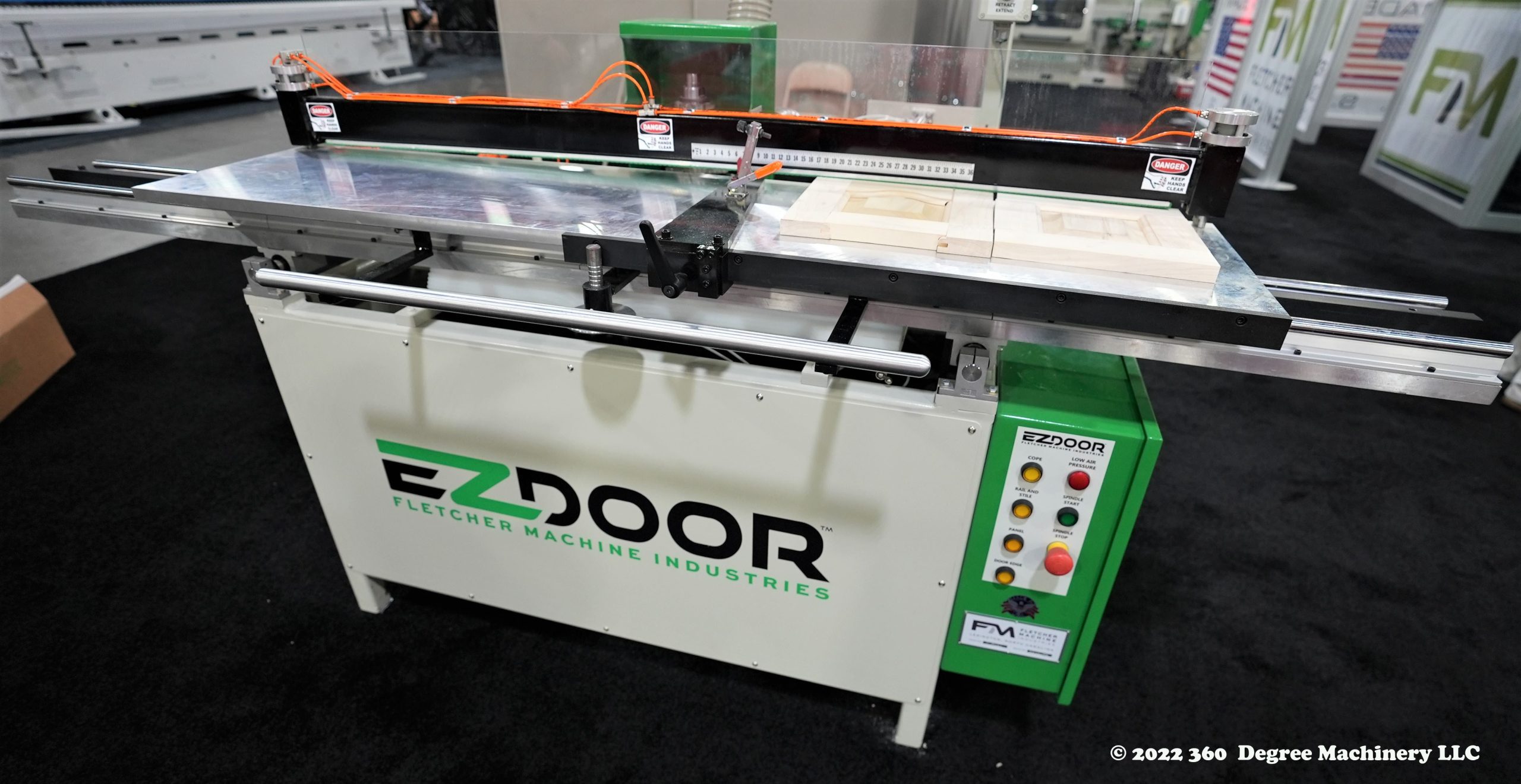 EZ‑Door Raised Panel Door Machine | 360 Degree Machinery LLC