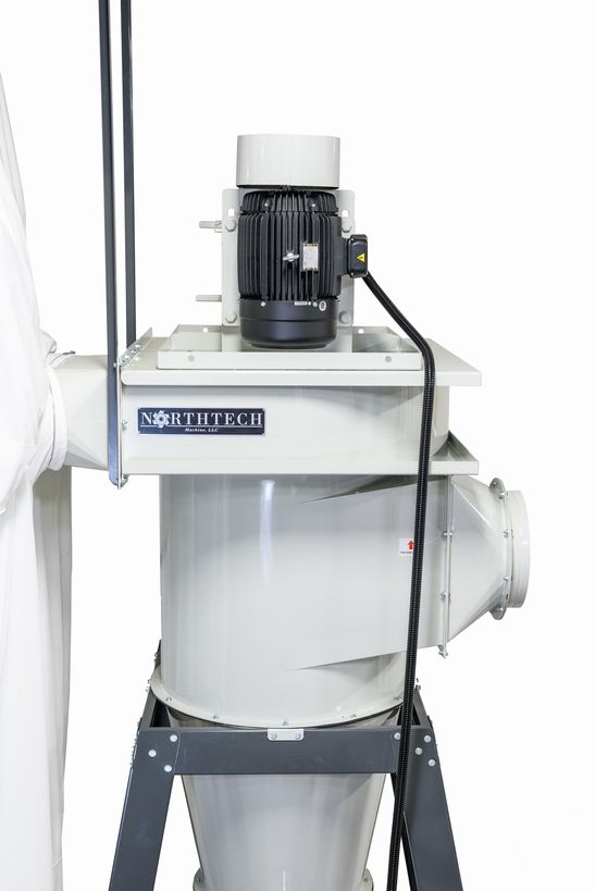 Northtech NT-2ST-20XL-RAL 2-Stage 20 HP Dust Collector (w/ Rotary Air ...