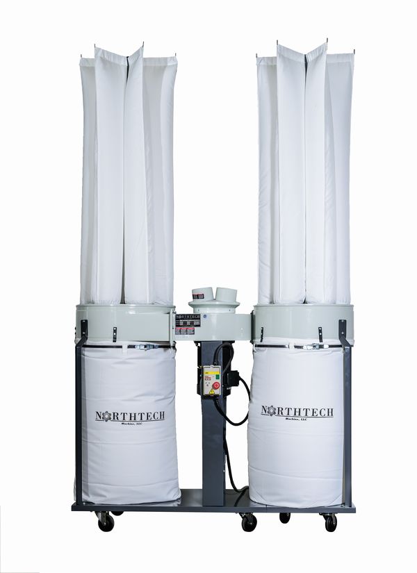 Northtech NT DC005 7.5 HP Dust Collector | 360 Degree Machinery LLC