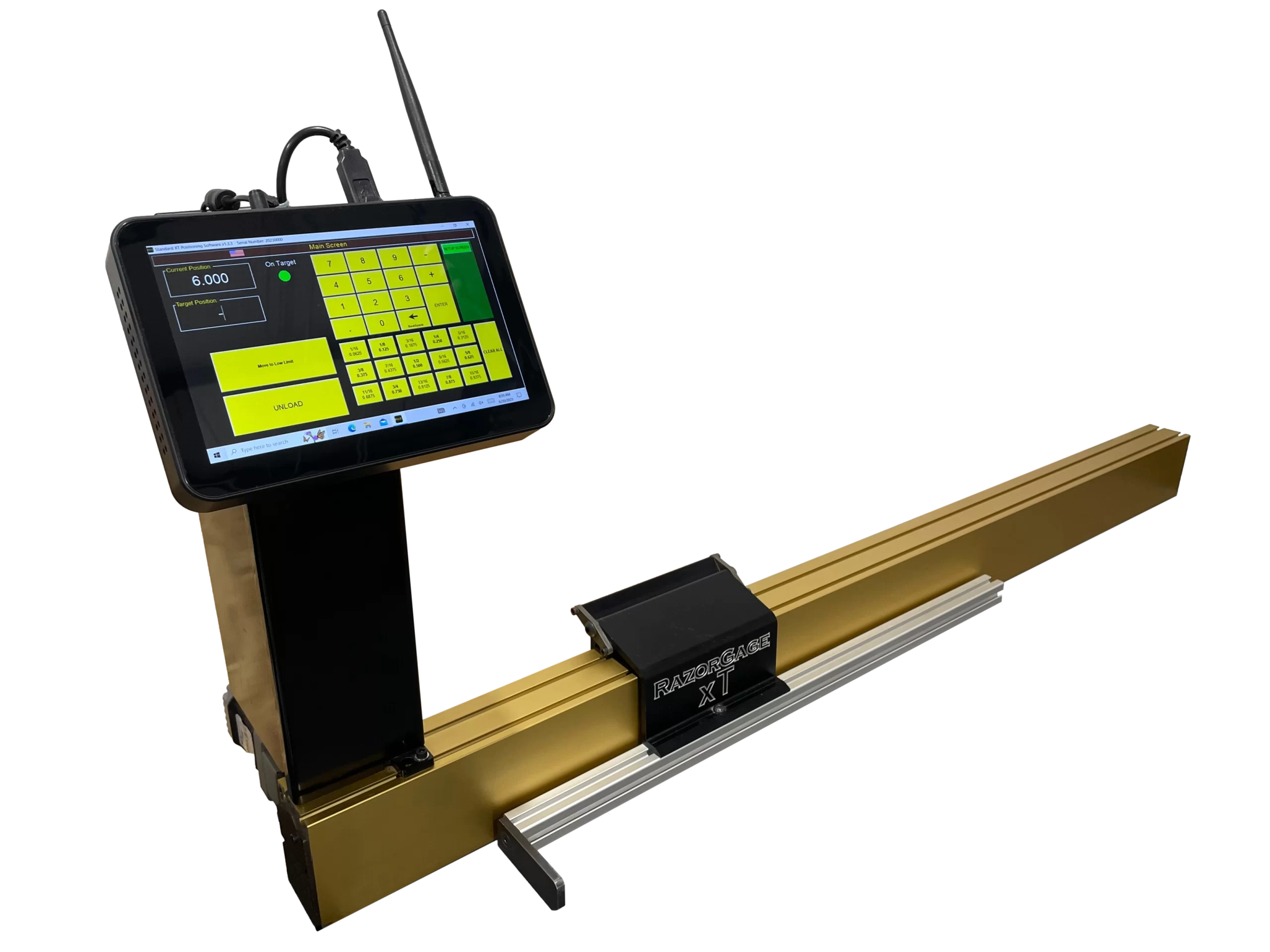 RAZORGAGE XT-PC MEASURING STOP FOR SAWS (+Optional Tables) | 360 Degree ...
