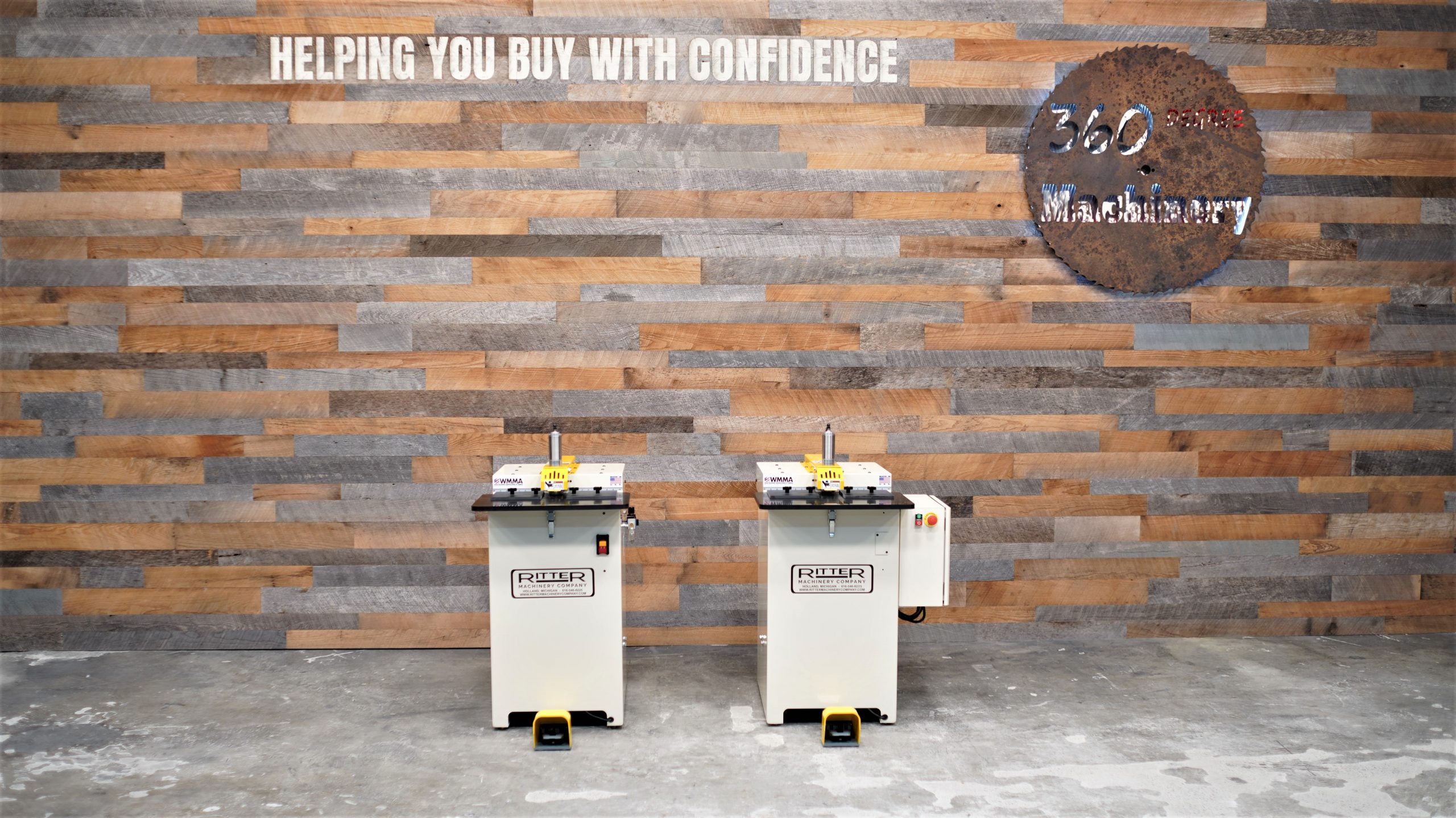 Ritter R2061 6° Low-Angle Pocket Screw Machine (Single Phase) | 360 ...