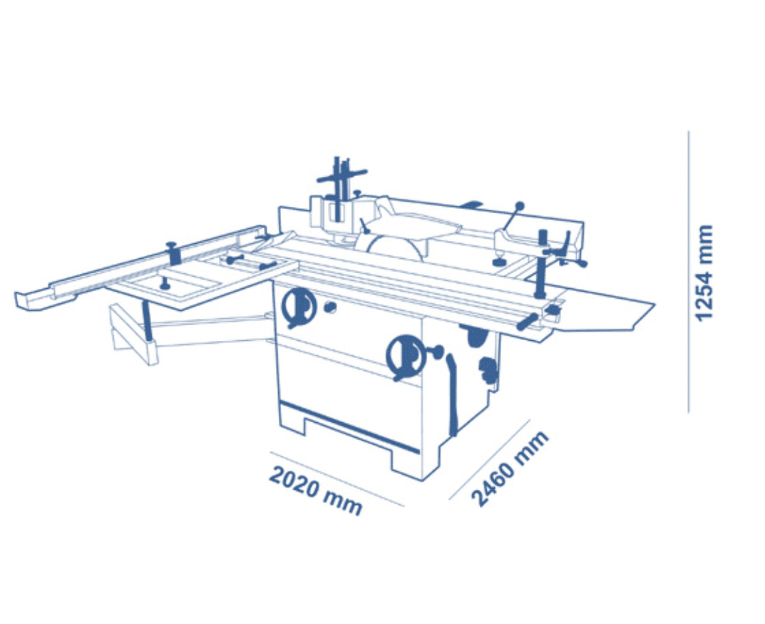 SCM minimax lab 300p Combination Machine (1-Phase) | 360 Degree ...
