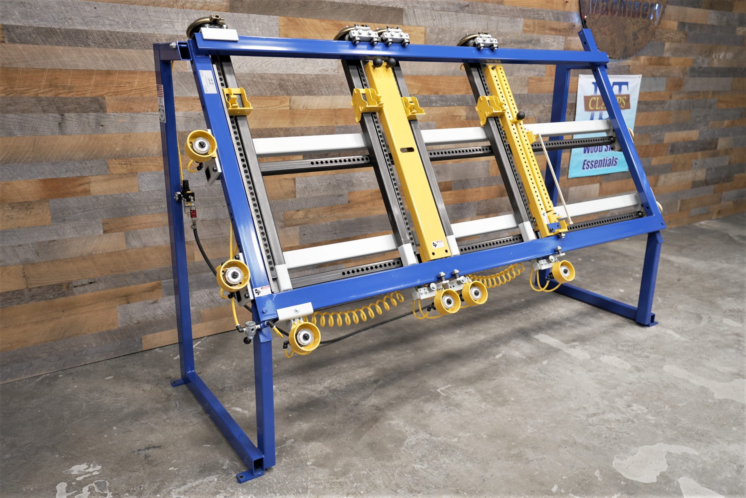 JLT #717C-CHBB Large Capacity Double Door Miter Door Clamp | 360 Degree ...