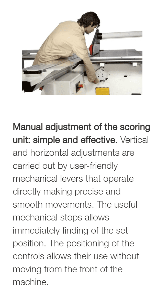 SCM nova si 400 Sliding Table Saw (11hp/16" Blade) BEST BUY! | 360 ...