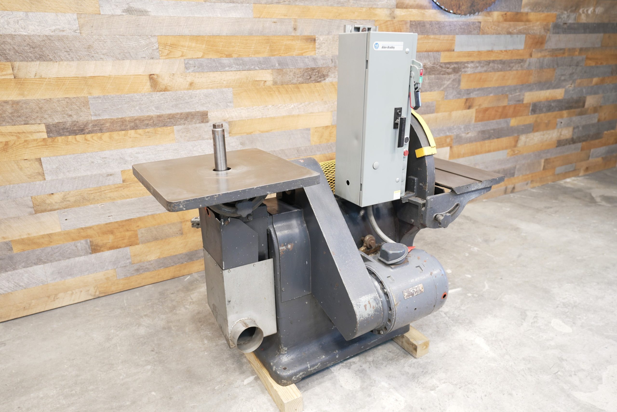 Wysong & Miles NO. 303 Combination Disk and Oscillating Spindle Sander ...