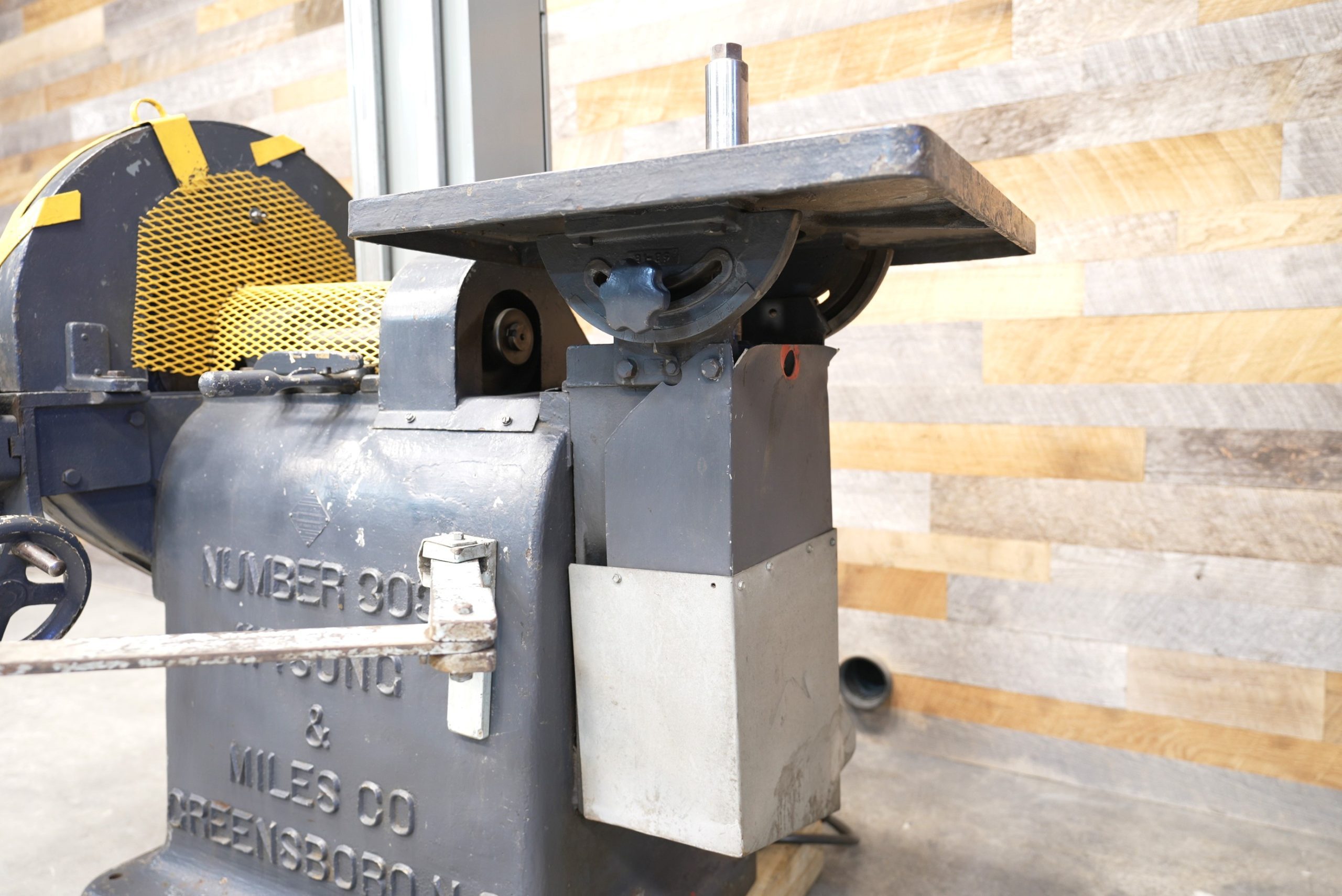 Wysong & Miles NO. 303 Combination Disk and Oscillating Spindle Sander ...