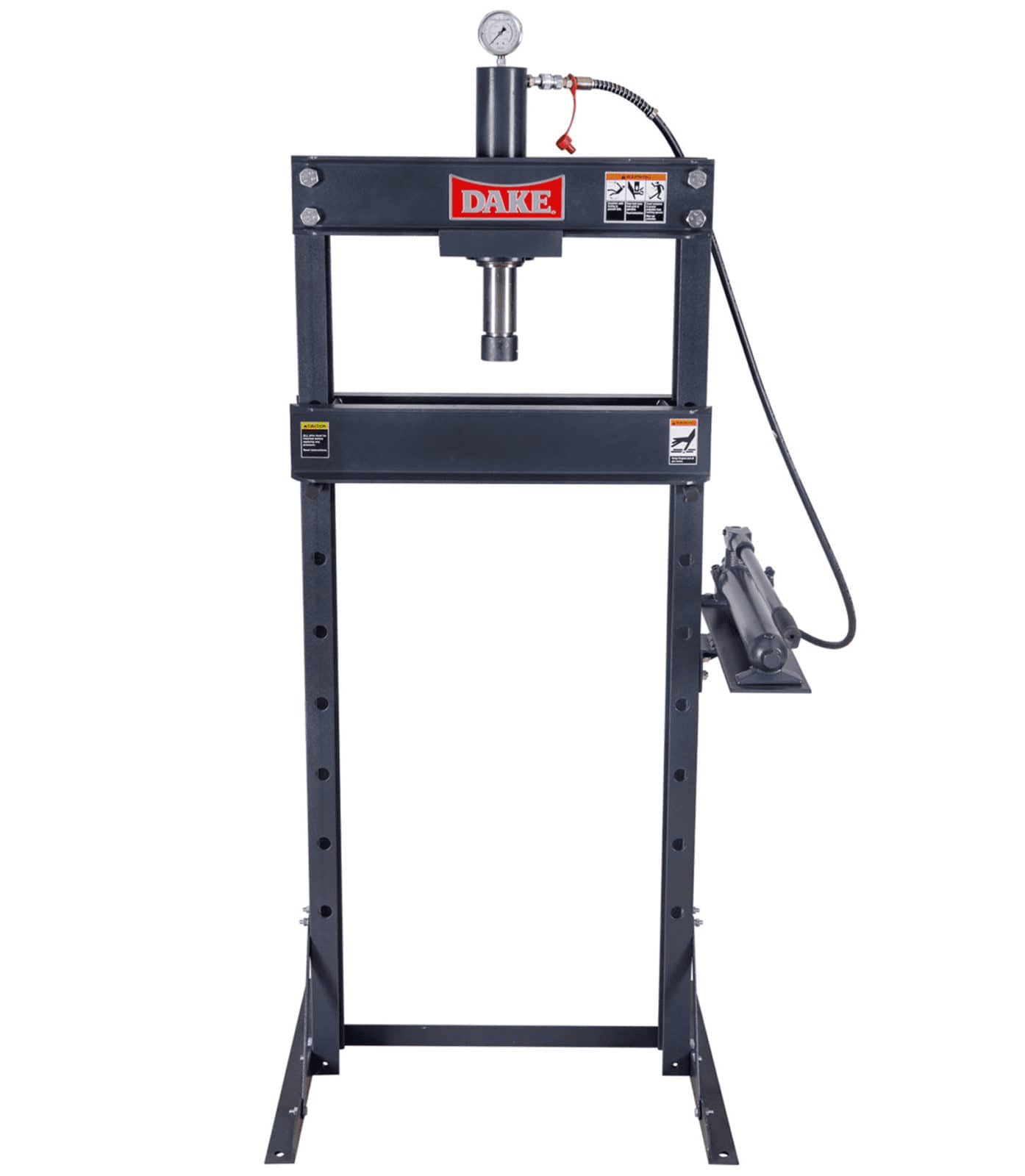 Dake F-20 H-Frame Hand-Operated 20Ton Utility Hydraulic Press 972220 ...