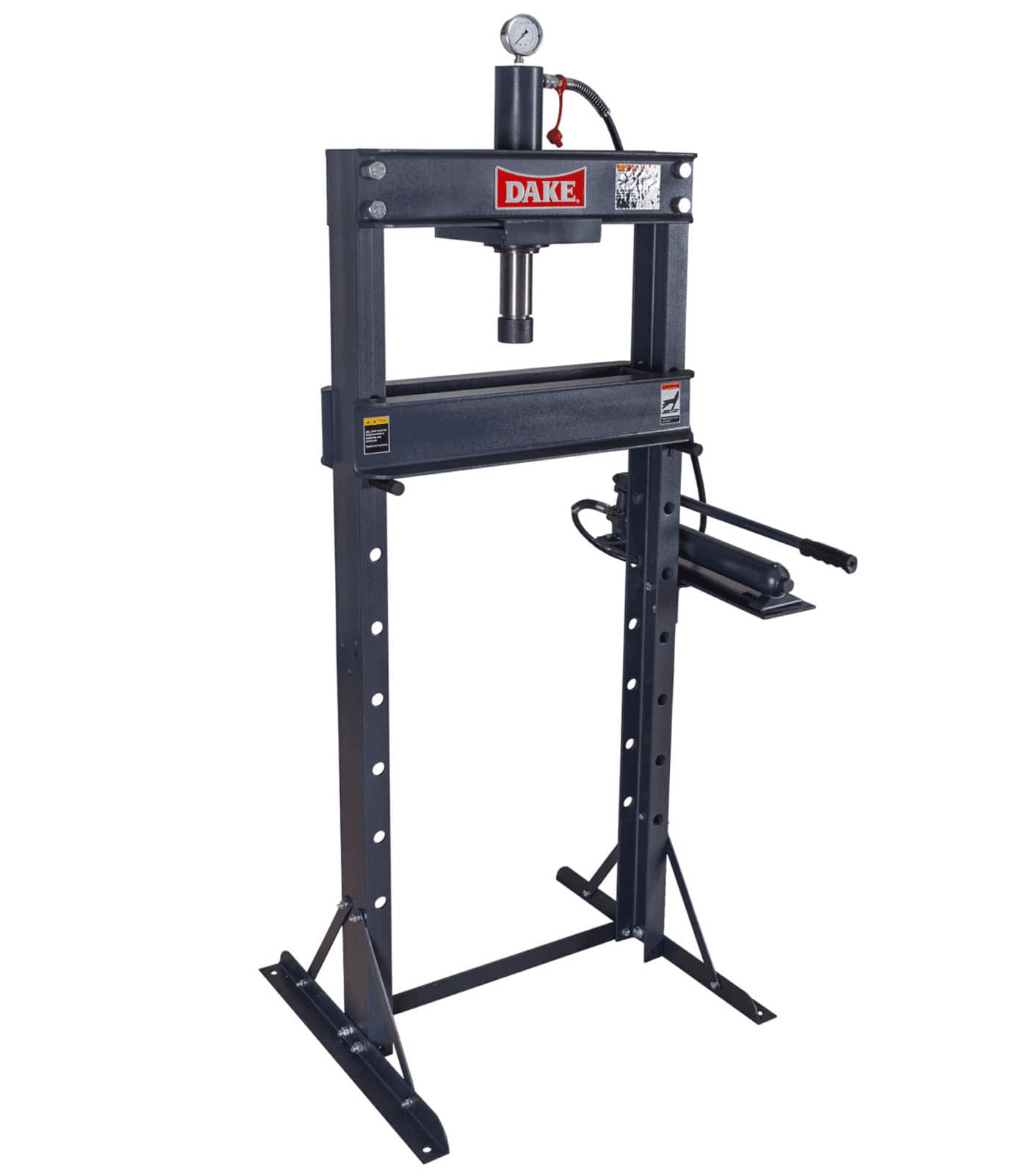 Dake F-20 H-Frame Hand-Operated 20Ton Utility Hydraulic Press 972220 ...