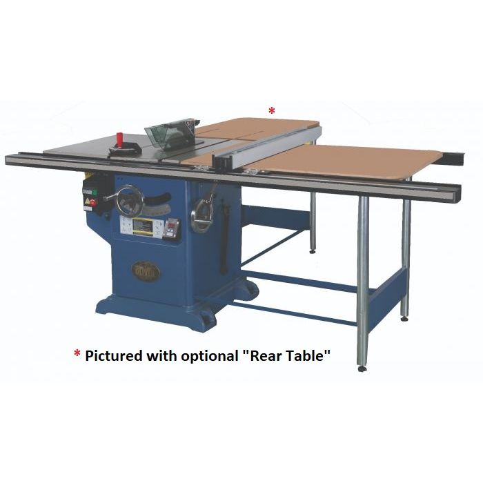 Oliver 10" Table Saw - 4016.003.A001 - 5HP, 1PH with 52" Rail | 360 ...