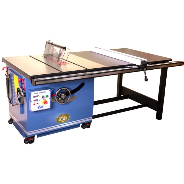 Oliver 16" Table Saw - 4065.003 - 10HP, 3PH, 230V/460V - 52" Rail | 360 ...