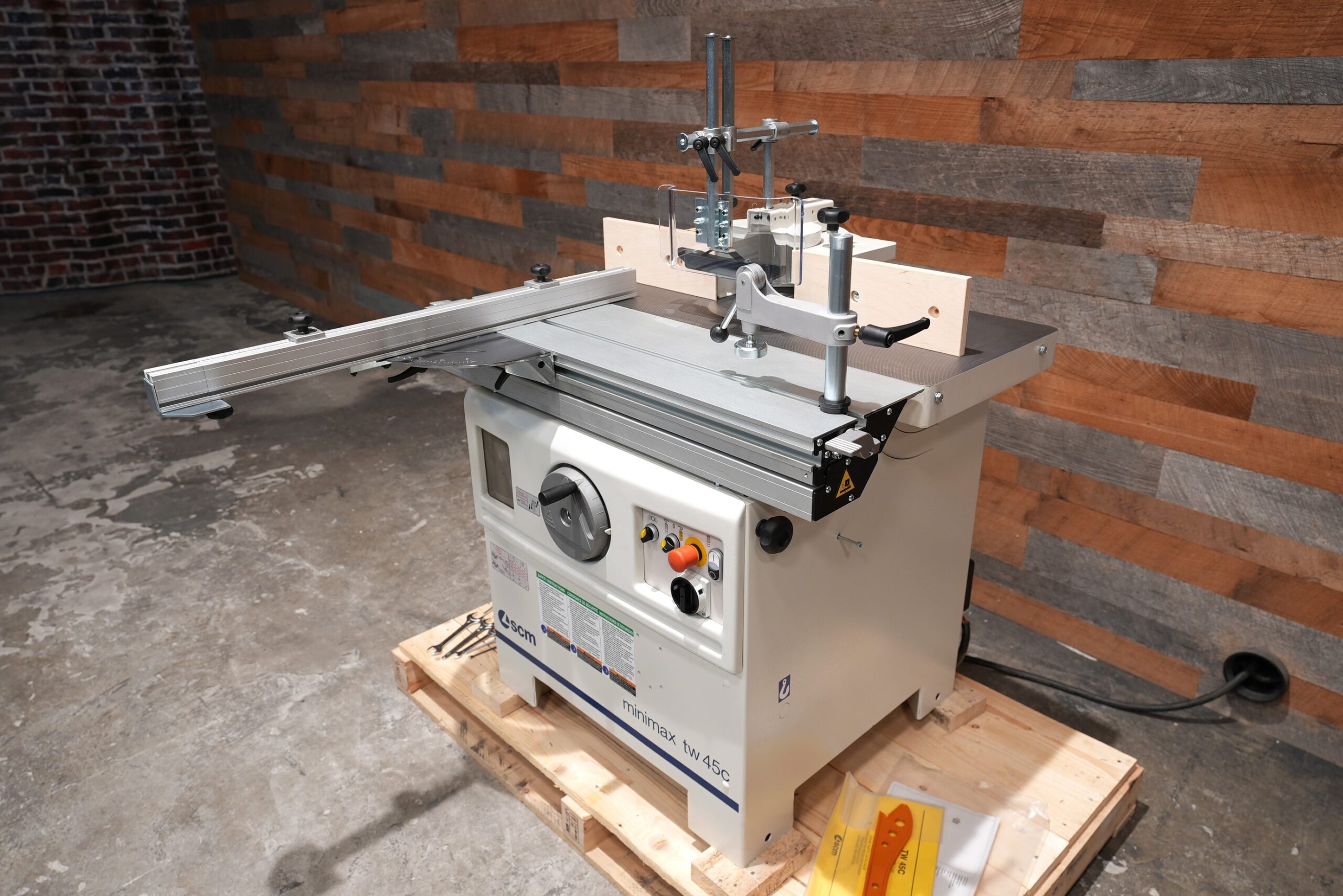 SCM minimax tw 45c Shaper w/Sliding Table (1-Phase) | 360 Degree ...