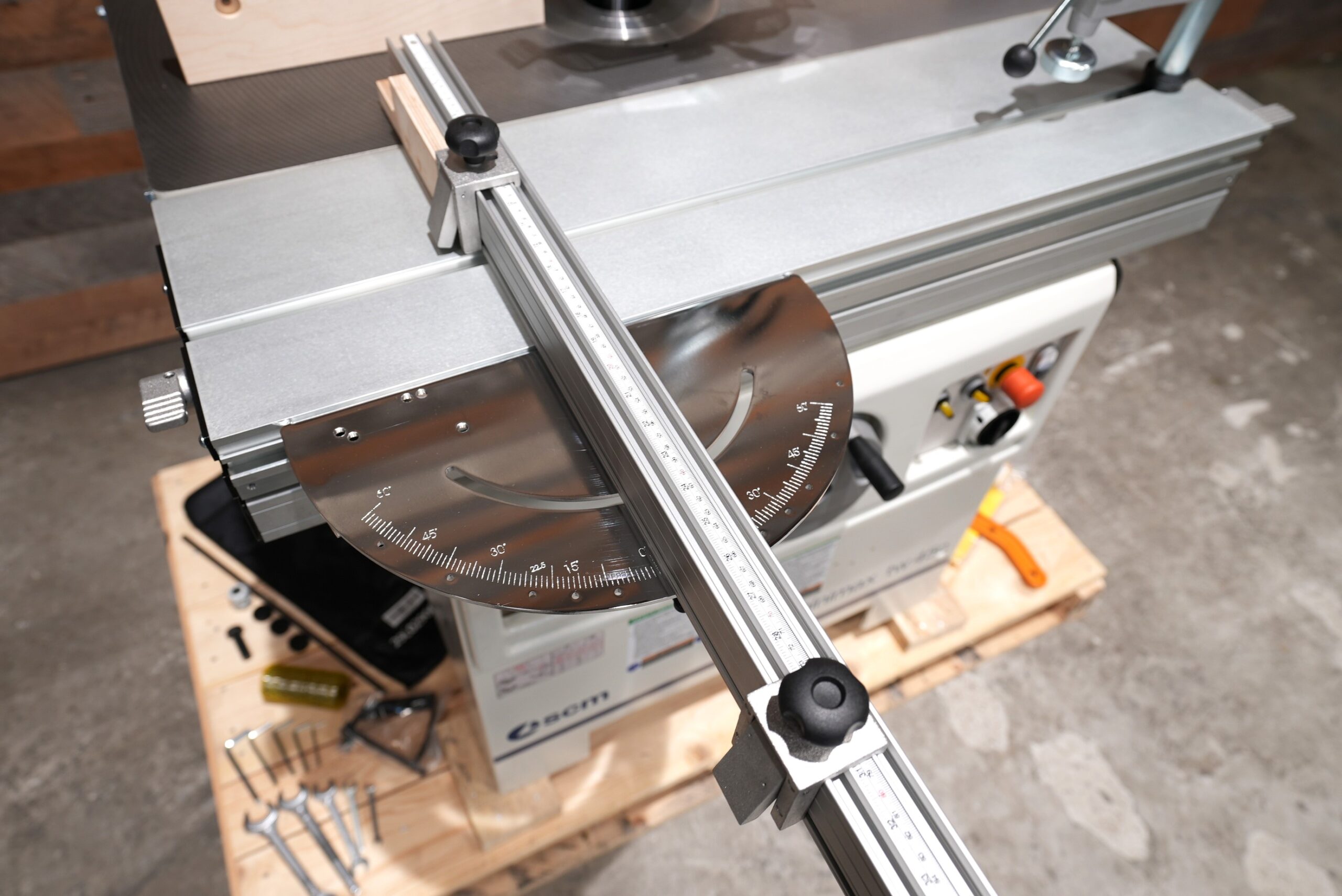 SCM minimax tw 45c Shaper w/Sliding Table (1-Phase) | 360 Degree ...