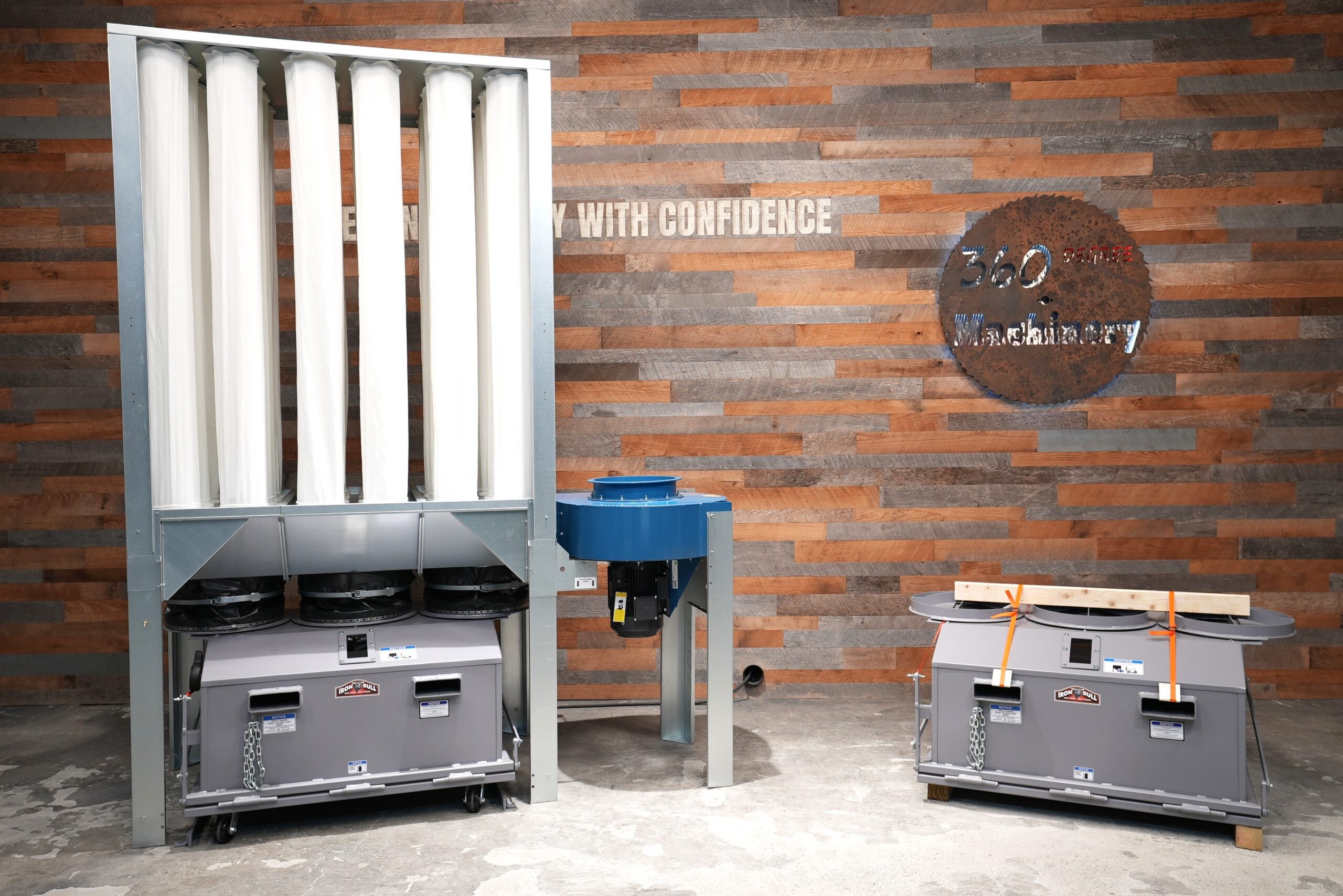 NEW IronBull Sawdust Dust Hoppers (Dump Bins) for Nederman S-750/S-1000 ...