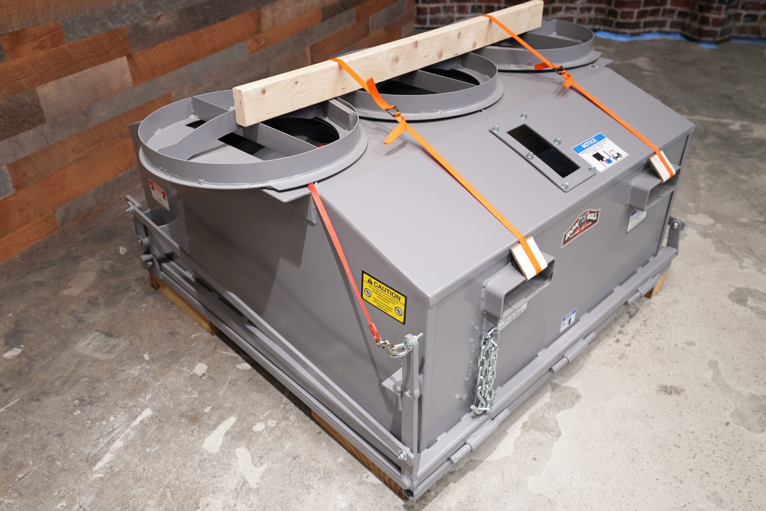 NEW IronBull Sawdust Dust Hoppers (Dump Bins) for Nederman S-750/S-1000 ...