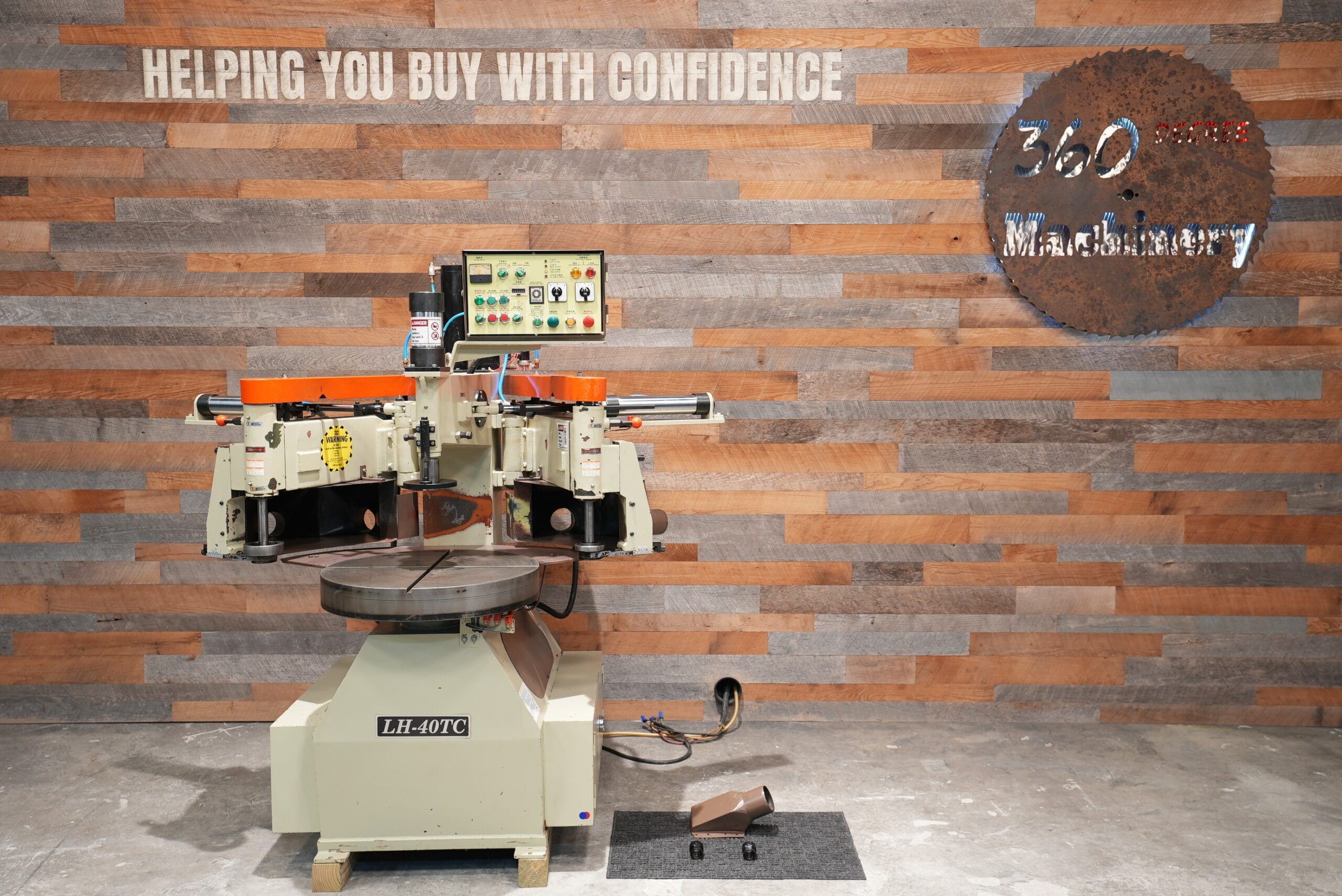 Lobo LH-40TC Auto Copy Shaping Machine (1-1/4" spindles) | 360 Degree ...