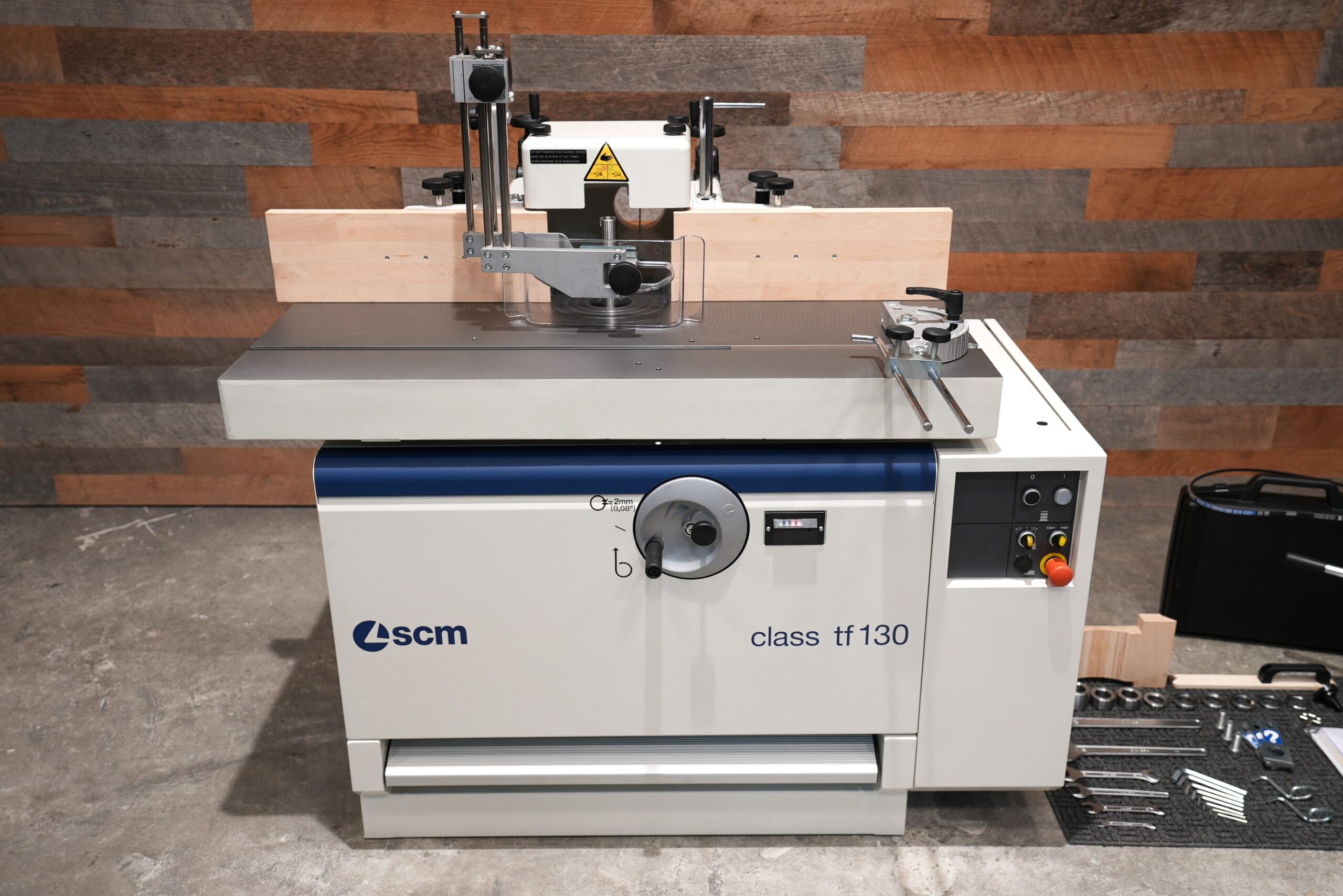 NEW SCM Class tf 130 Spindle Shaper | 360 Degree Machinery LLC