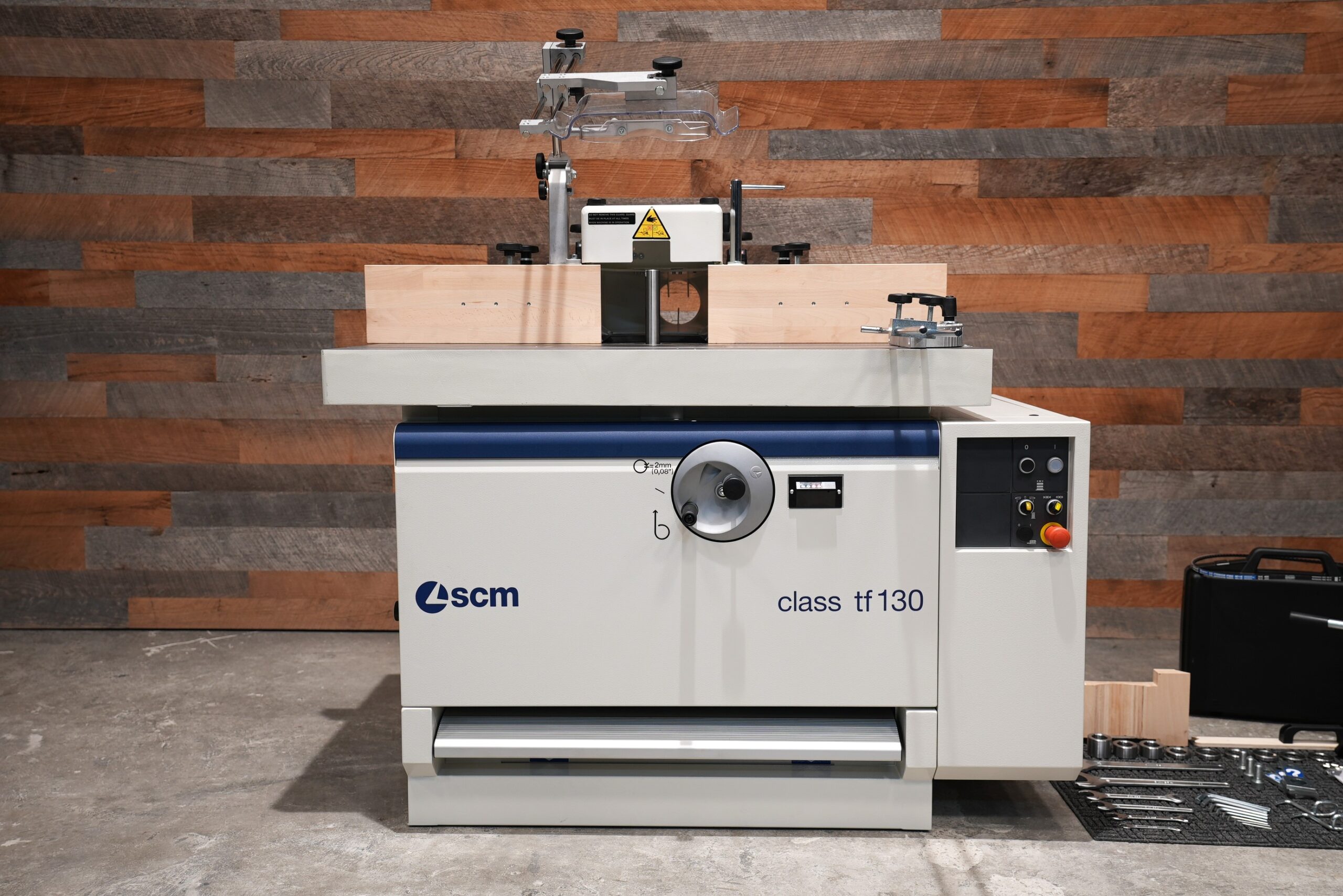 NEW SCM Class tf 130 Spindle Shaper | 360 Degree Machinery LLC