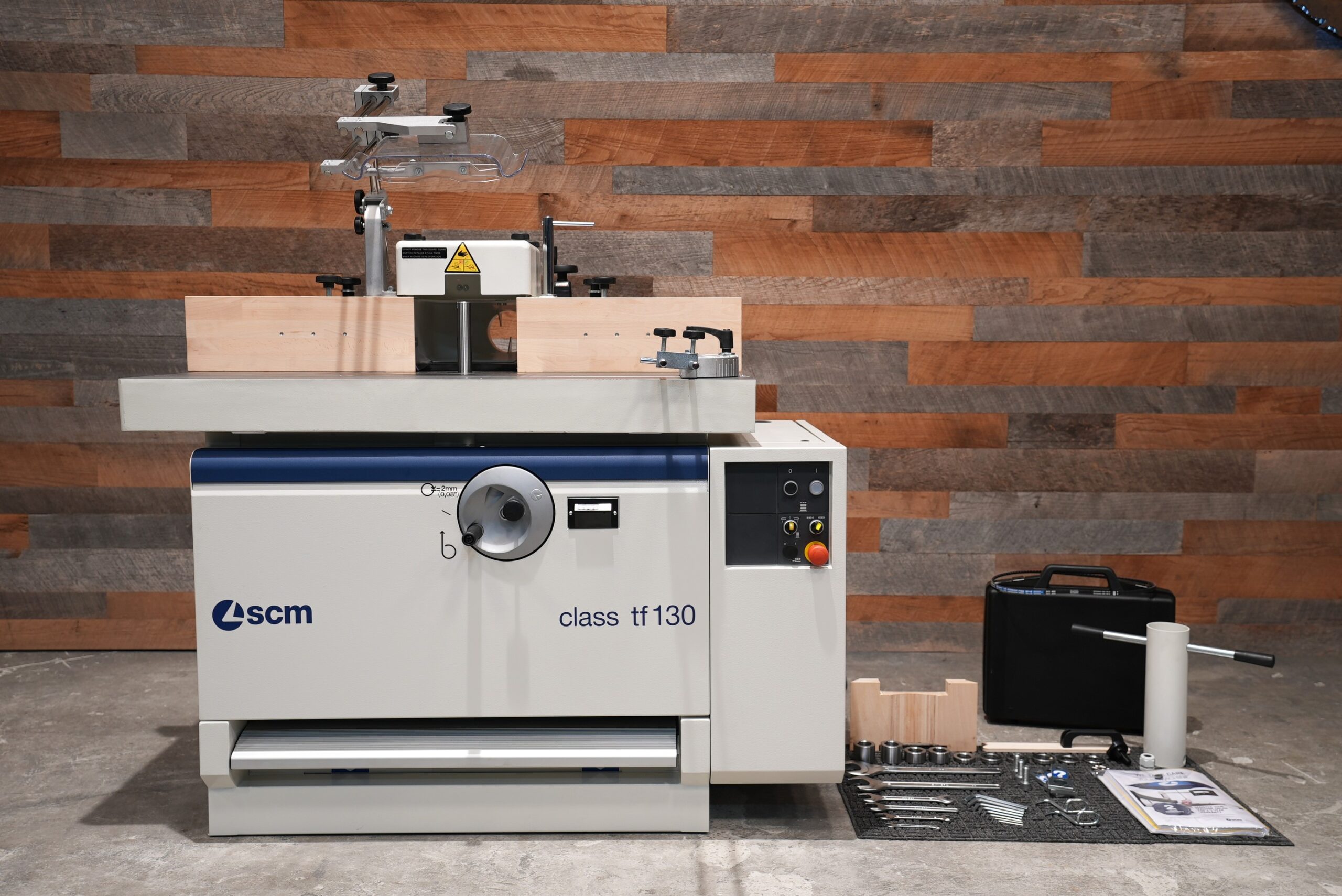NEW SCM Class tf 130 Spindle Shaper | 360 Degree Machinery LLC