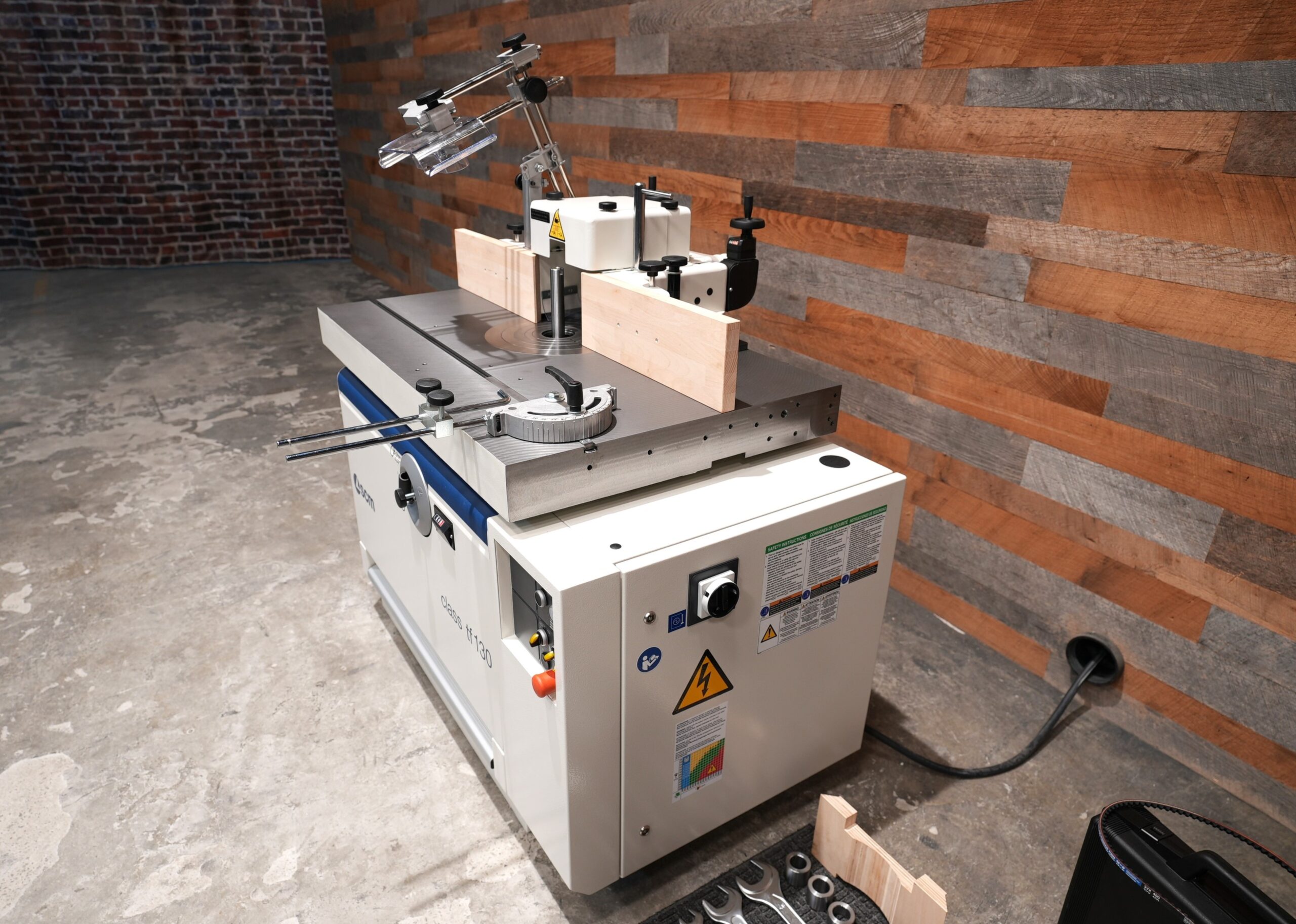 NEW SCM Class tf 130 Spindle Shaper | 360 Degree Machinery LLC