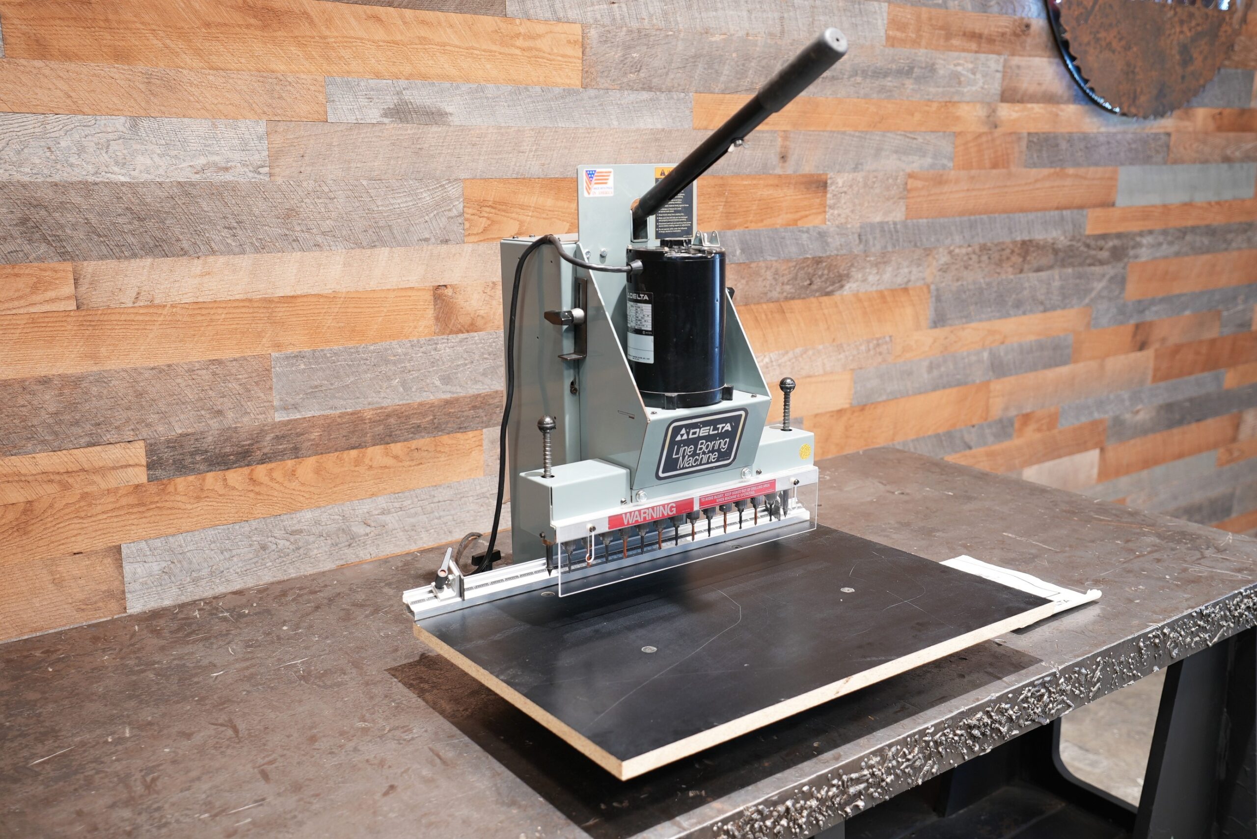 Delta 43-423 13 Spindle Line Boring Machine (Single Phase) | 360 Degree ...