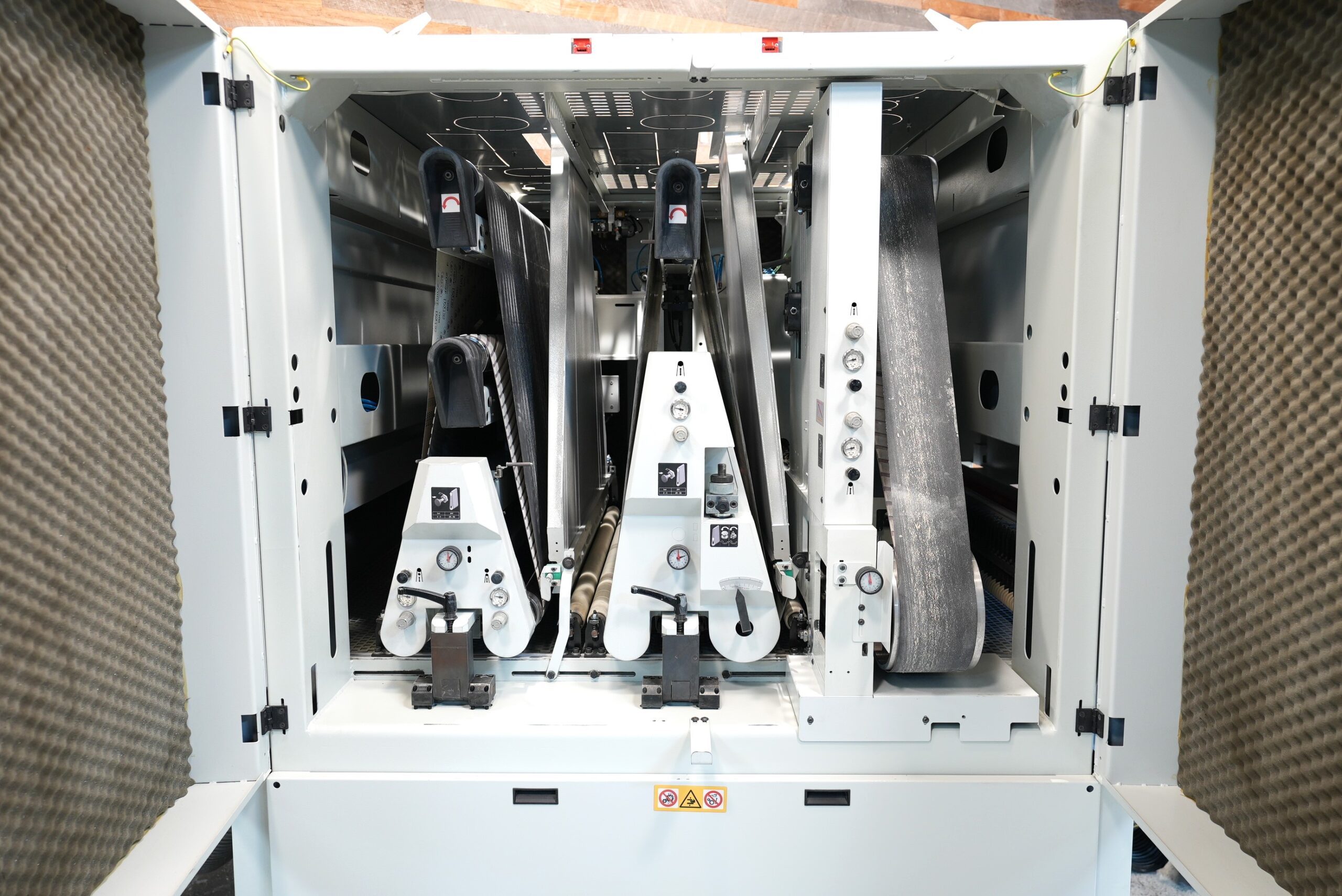 2017 Biesse Viet Opera 5 (3) Head 53" Wide Belt Sander With (3 ...