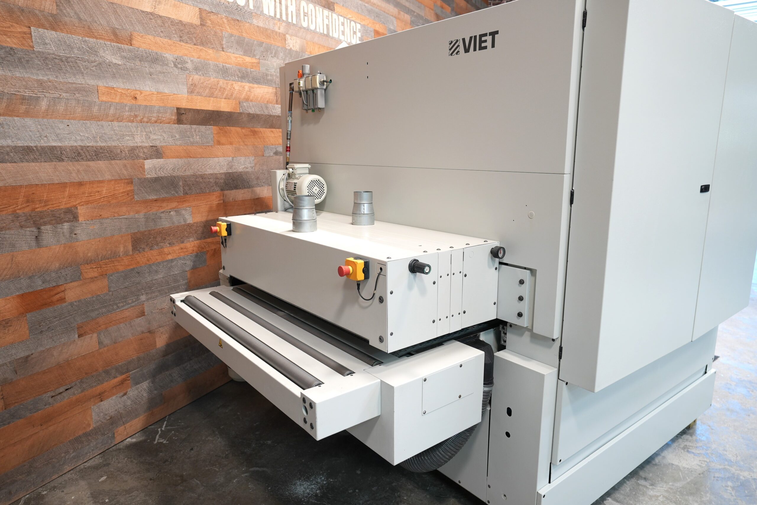 2017 Biesse Viet Opera 5 (3) Head 53" Wide Belt Sander With (3 ...