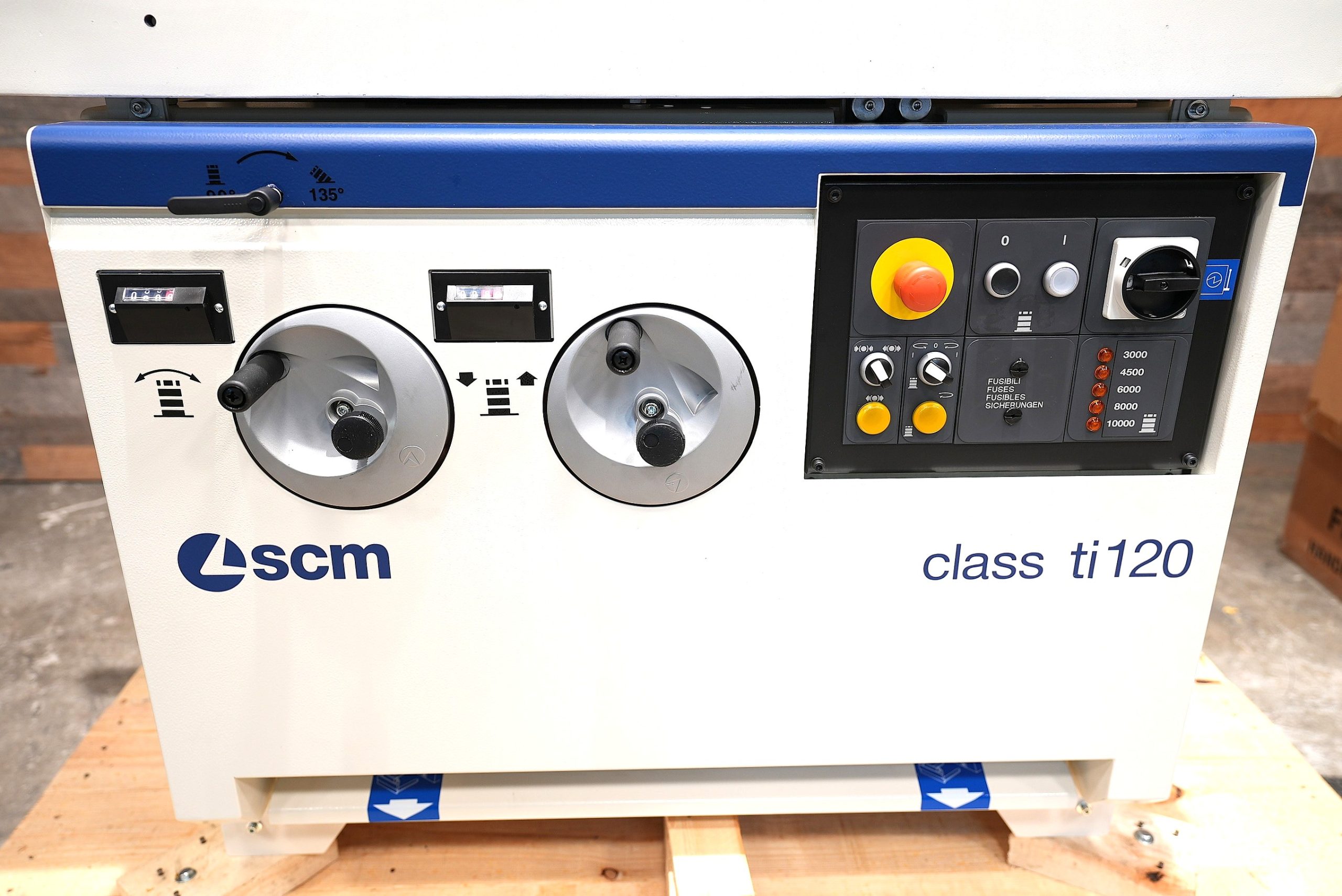 NEW SCM Class TI 120 Tilting Spindle Shaper + SCM Feed 48 - FREE ...