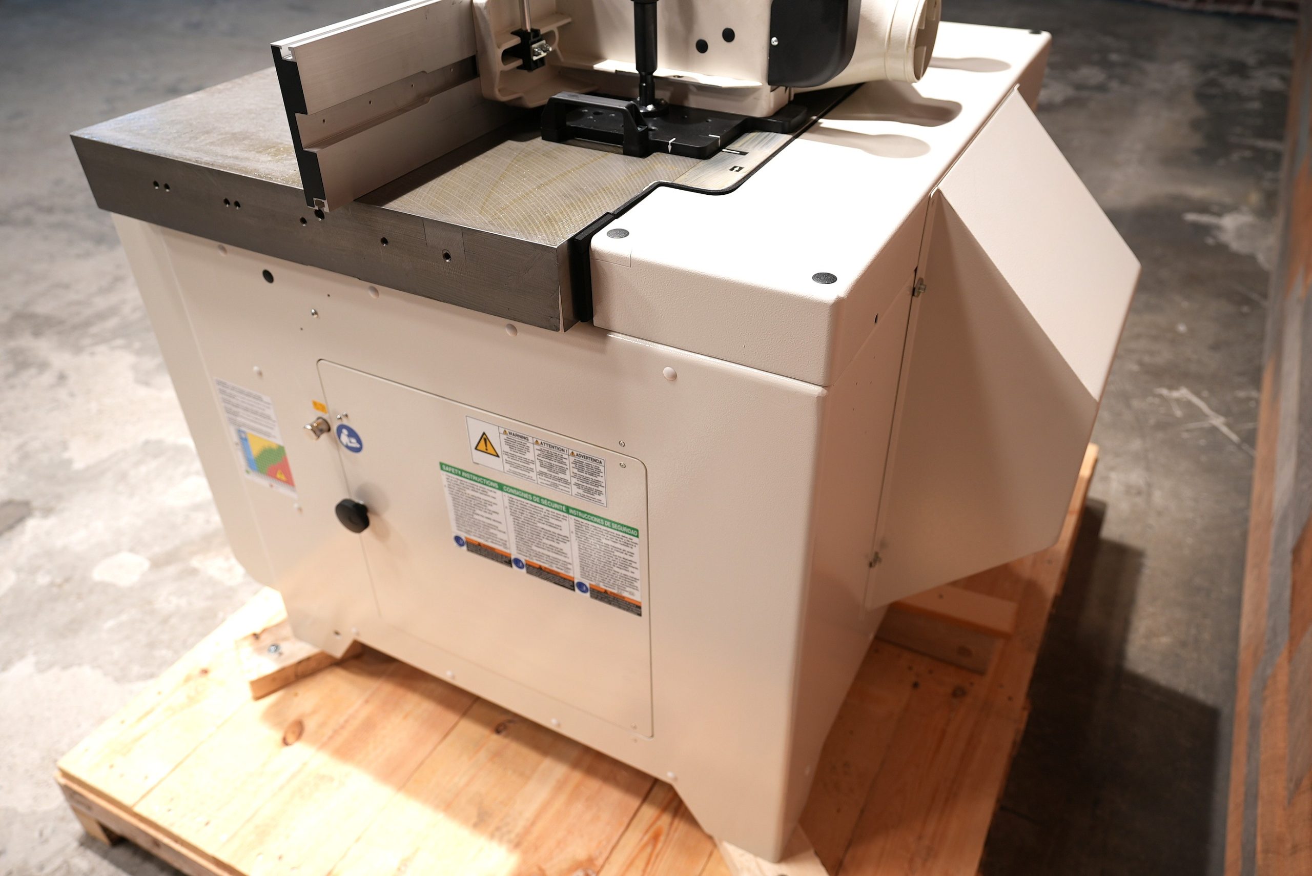 NEW SCM Class TI 120 Tilting Spindle Shaper + SCM Feed 48 - FREE ...