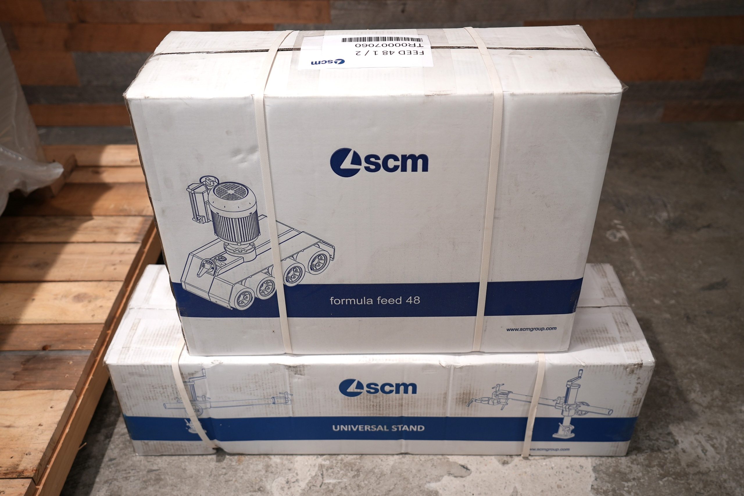 NEW SCM Class TI 120 Tilting Spindle Shaper + SCM Feed 48 - FREE ...
