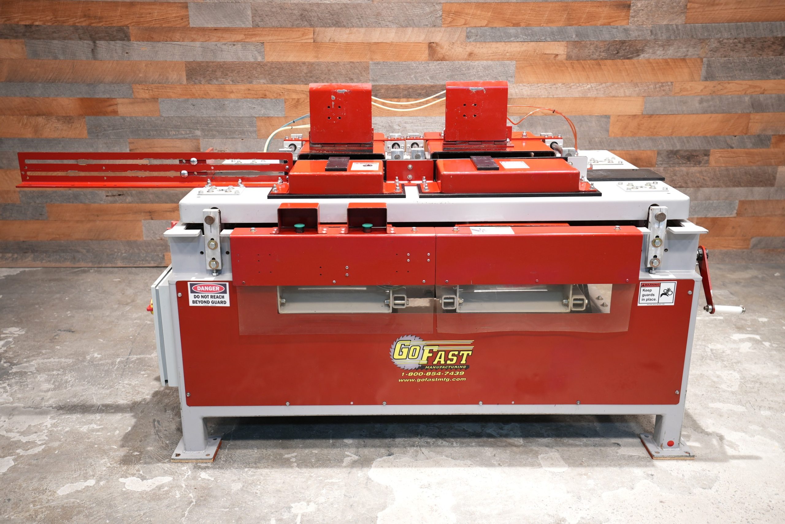 2021 Go Fast Twin 2NXL Double Head Pallet Notcher | 360 Degree ...