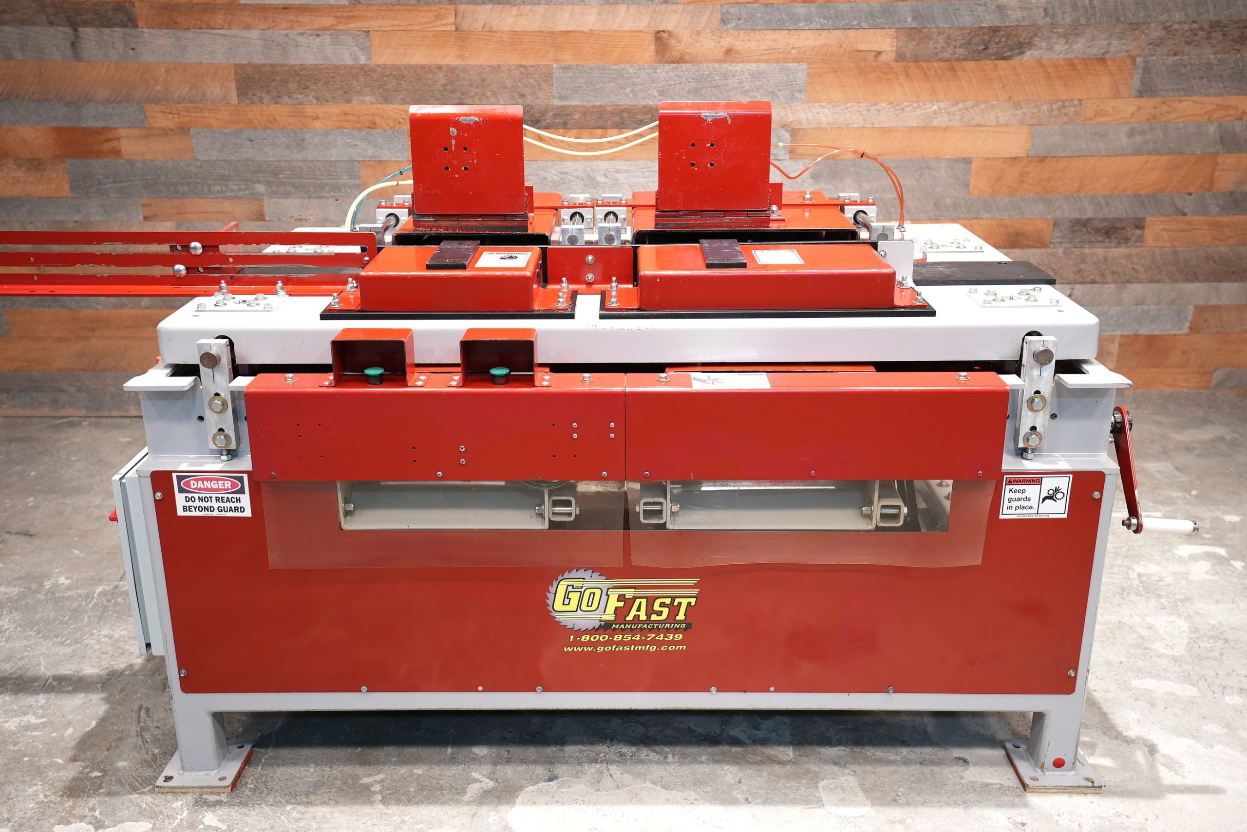 2021 Go Fast Twin 2NXL Double Head Pallet Notcher | 360 Degree ...