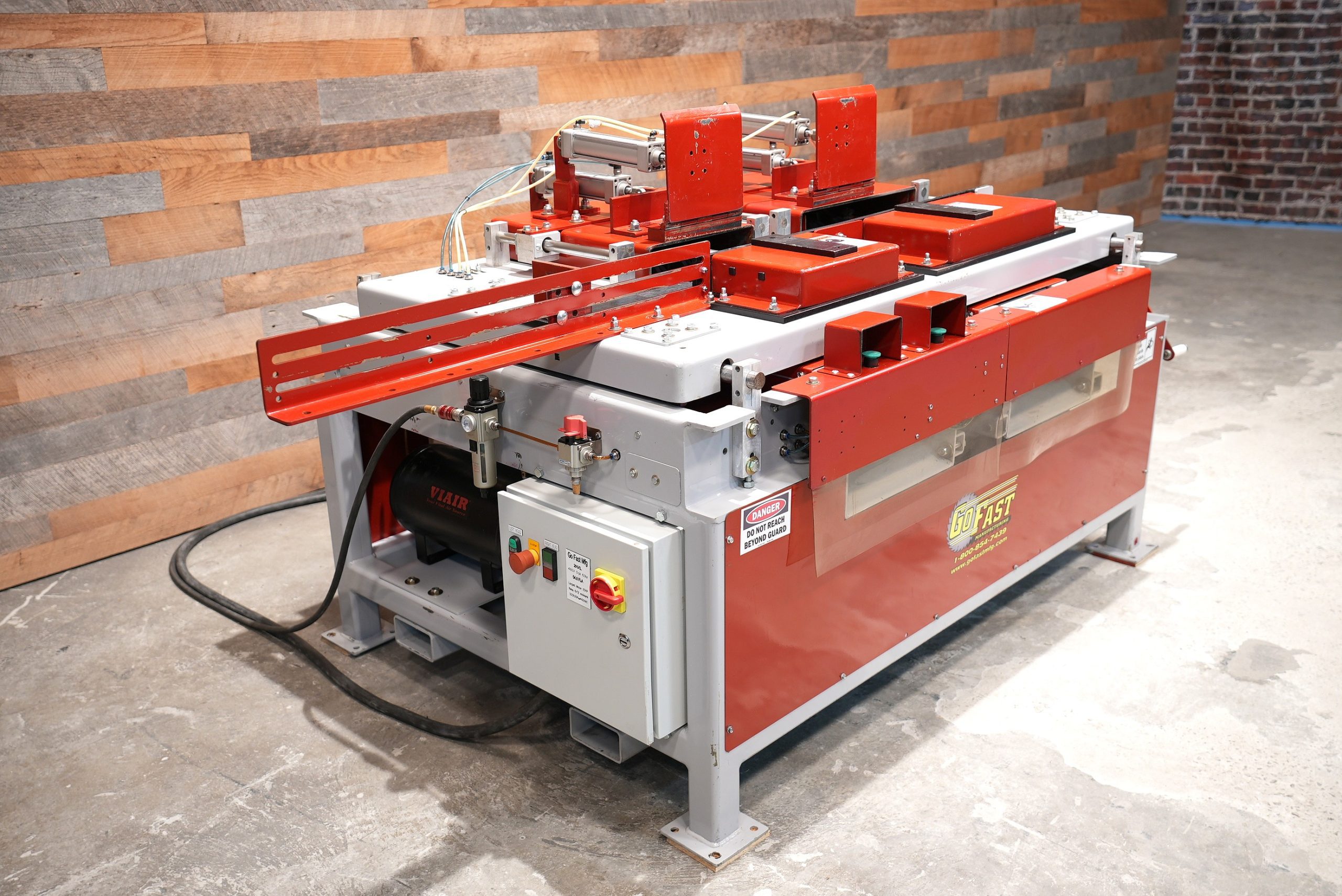 2021 Go Fast Twin 2NXL Double Head Pallet Notcher | 360 Degree ...