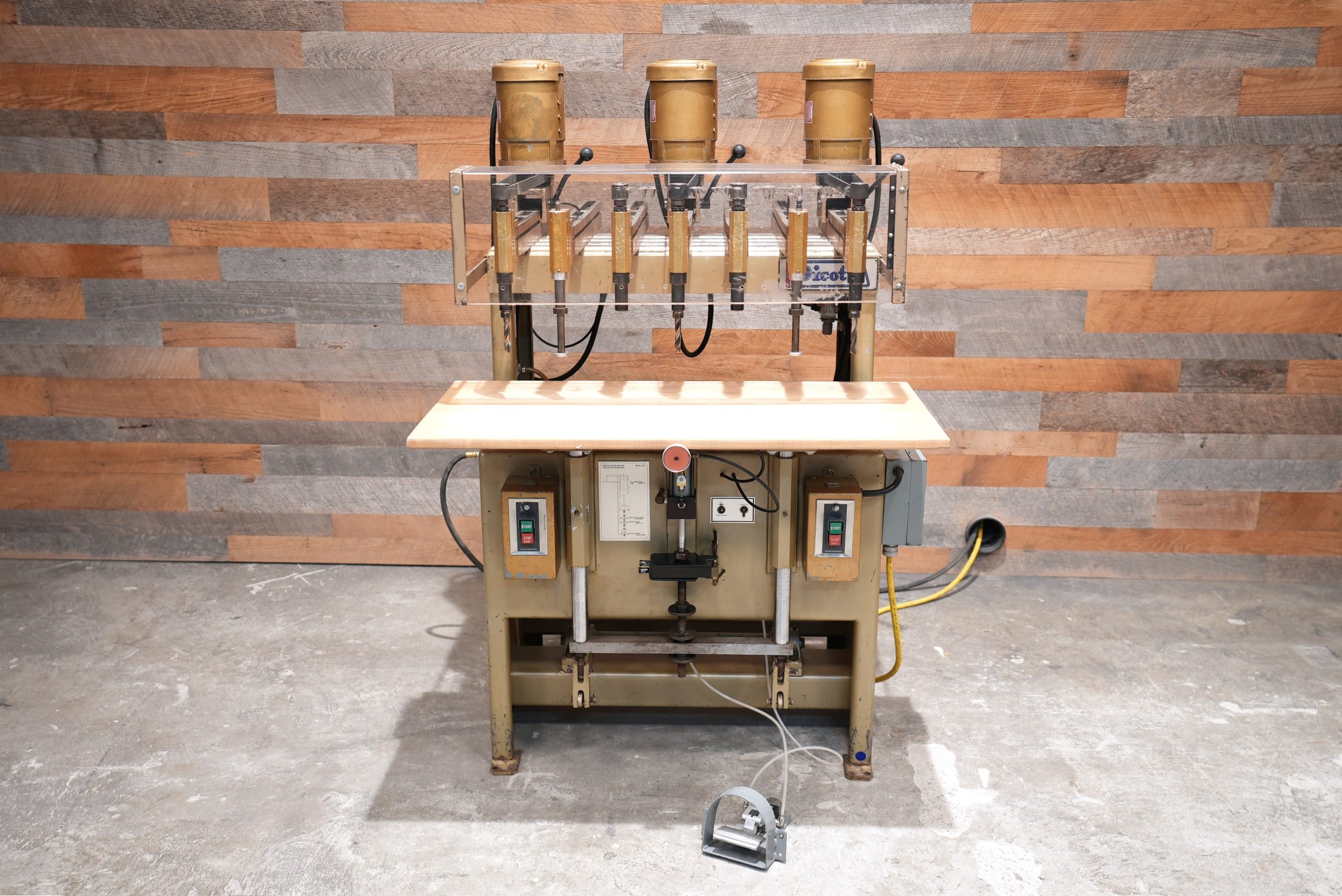 Sicotte Model 700 Vertical Multiple Spindle Boring Machine | 360 Degree ...