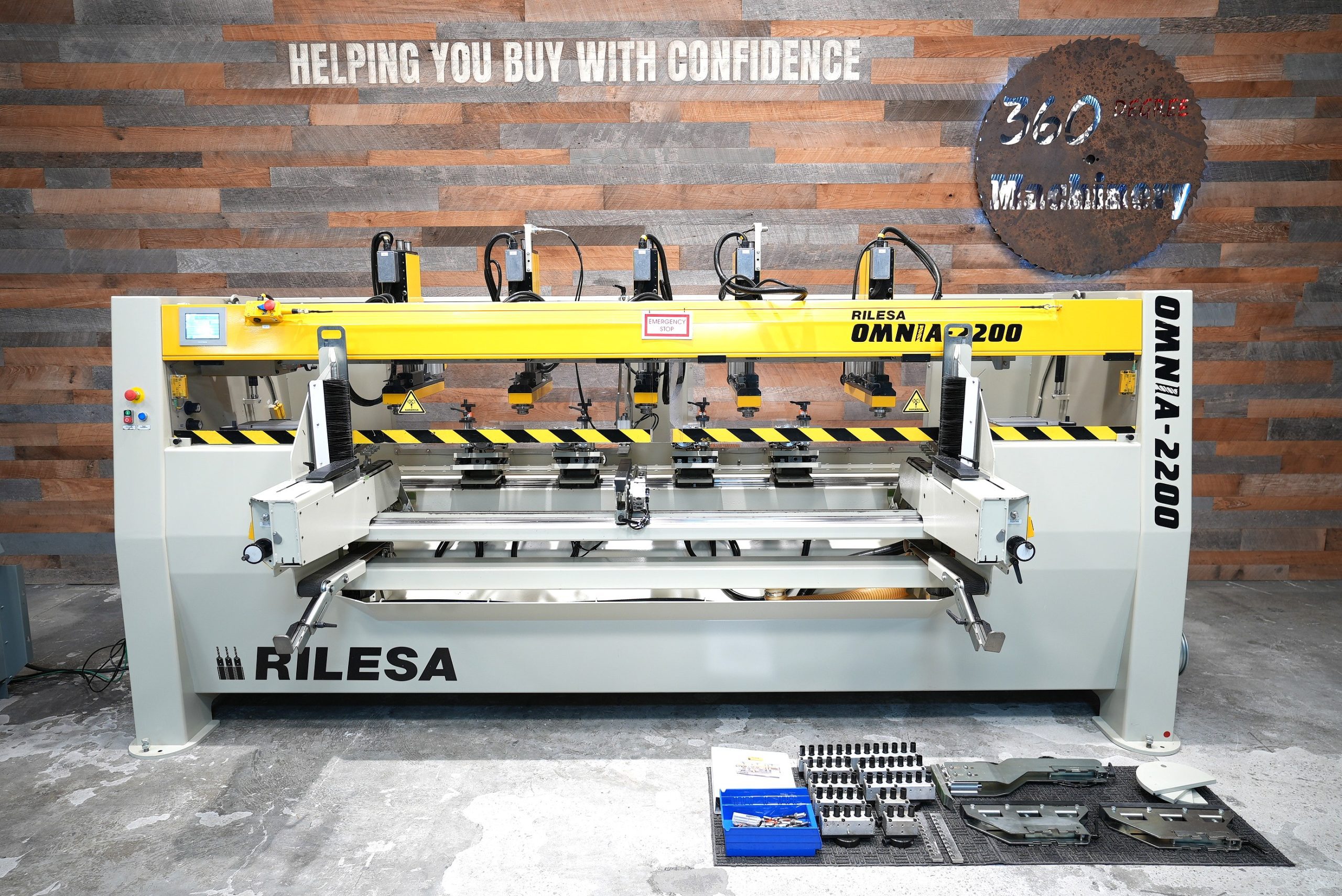 2020 Rilesa Omnia 2200 Drilling Machine (Vertical, Horizontal, & End ...